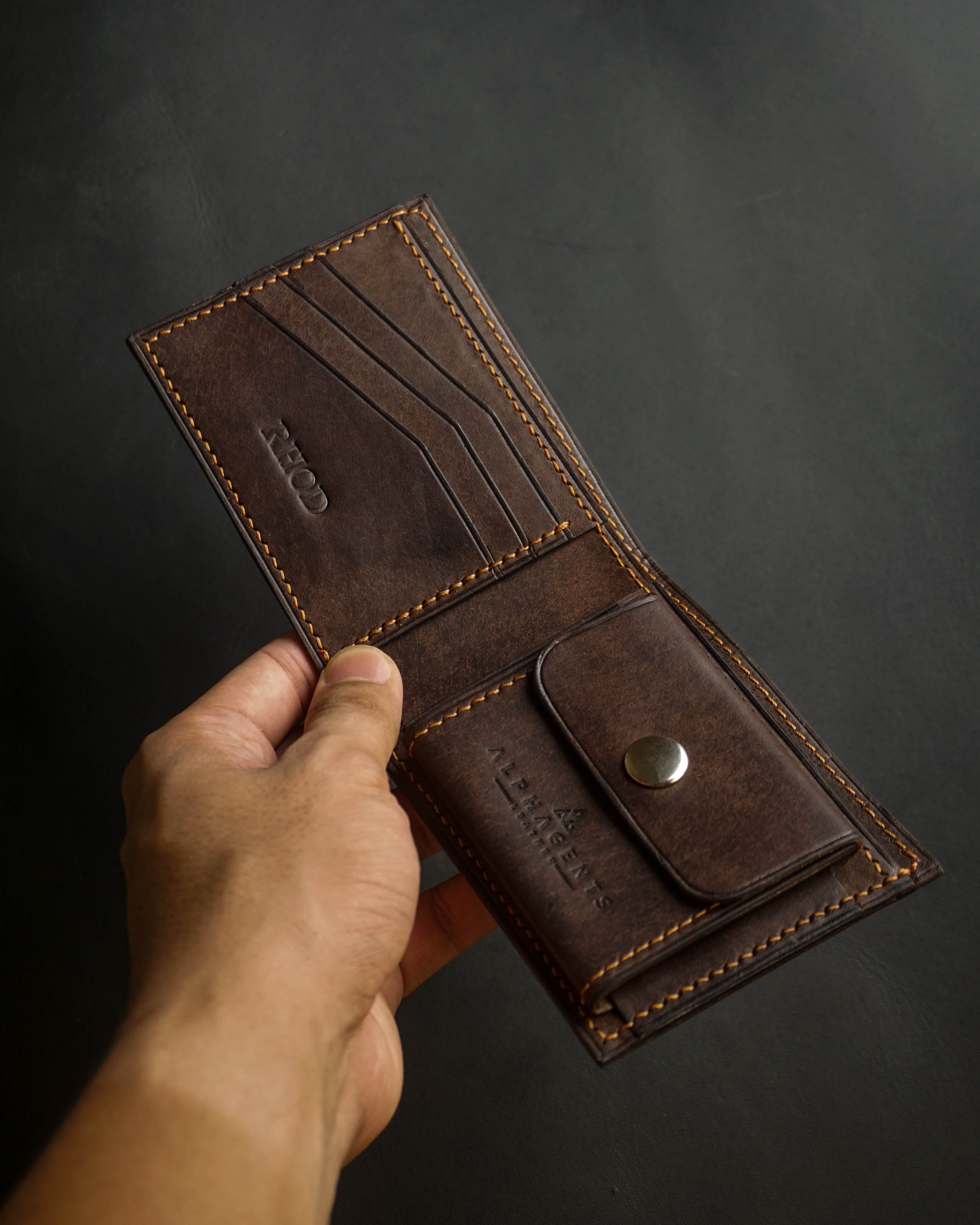Handmade wallet and leather products. – Alpha Gents Leather